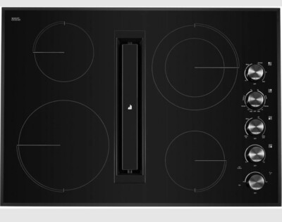 JennAir Black Floating Glass Series JED3430GB 30" Downdraft Electric ...