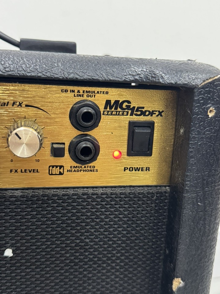 Marshall MG15DFX 15W Guitar Amp Combo Digital FX Practice Amplifier ...