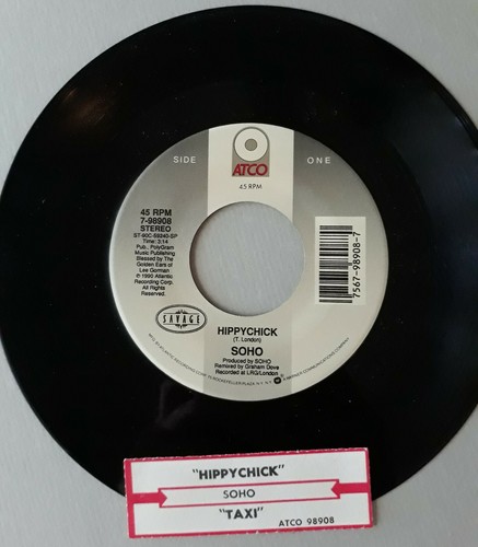 SOHO, HIPPYCHICK ORIGINAL MINT- 45rpm RECORD +jukebox title strip | eBay
