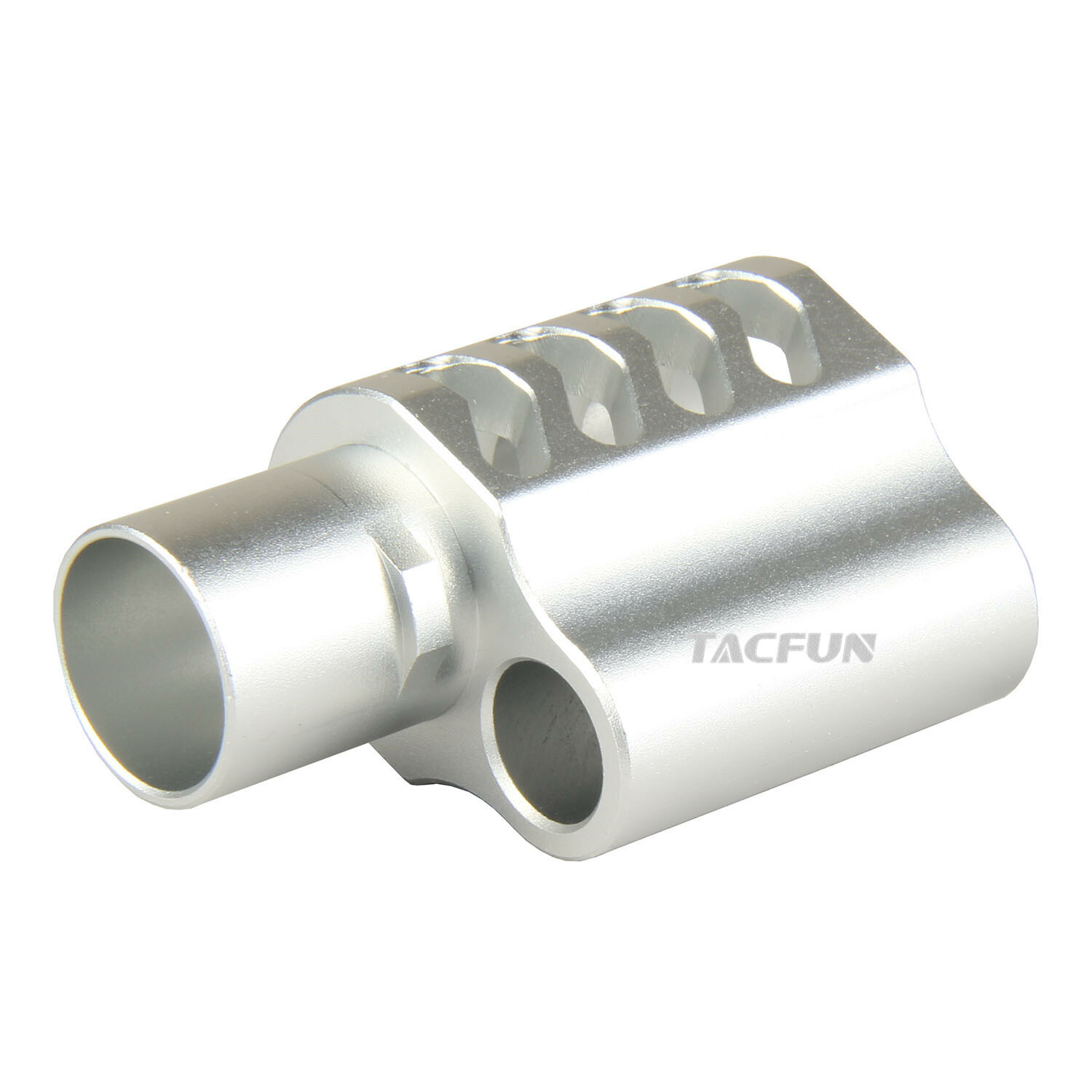 1911 .45 ACP Full Size Muzzle Brake Compensator SILVER | eBay