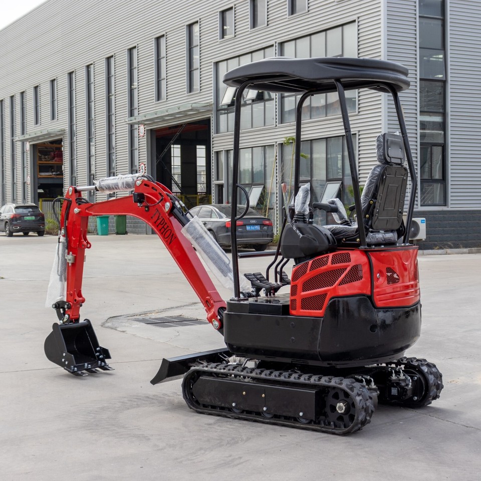 4,000 lbs Terror XVIII Mini Excavator, EPA Certified KUBOTA D902 Diesel ...