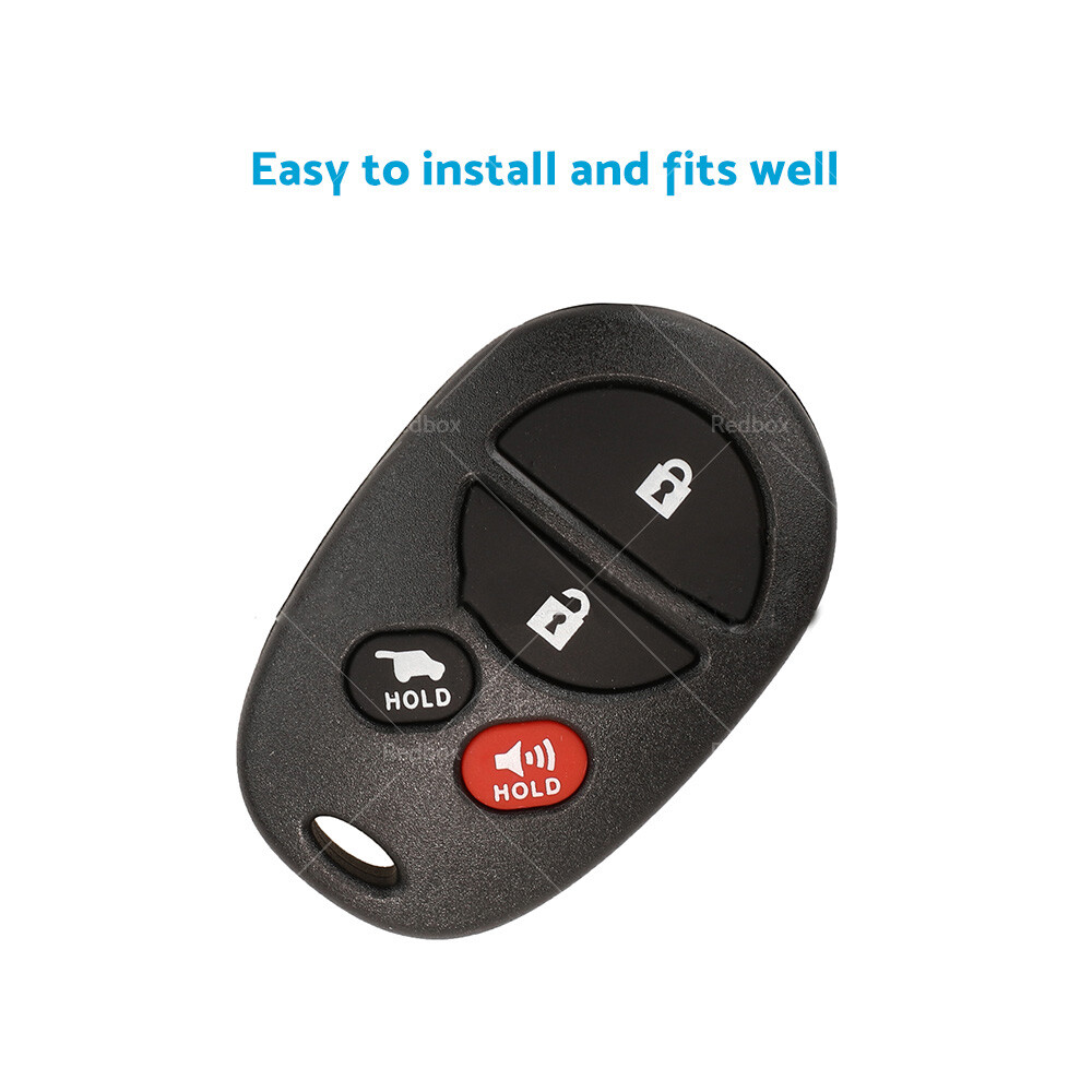 Remote Car Key with Battery 315 MHz Suitable for Toyota Aurion Kluger ...
