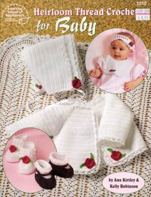 OOP!!!HEIRLOOM THREAD CROCHET FOR BABY | eBay