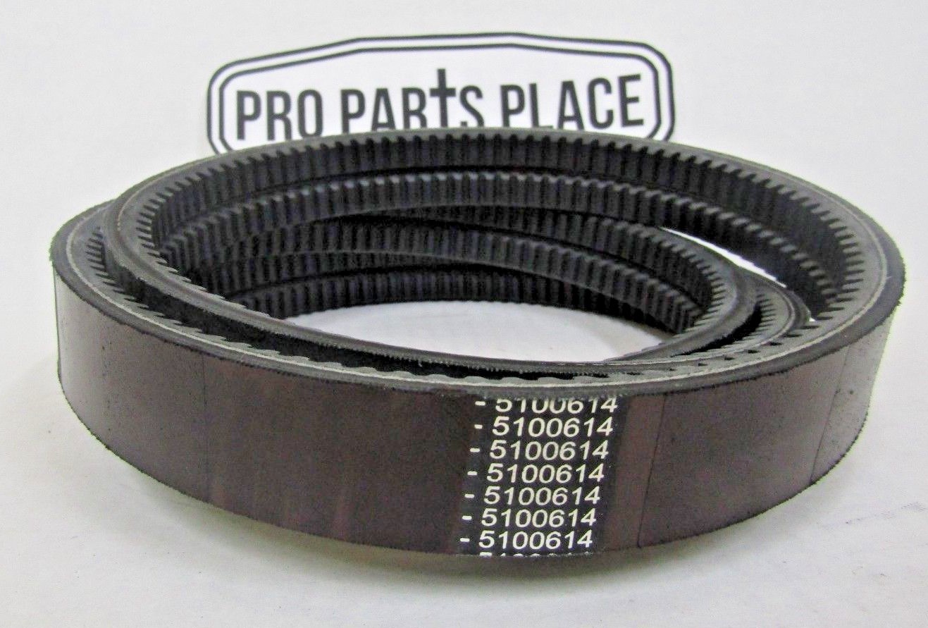 OEM SPEC REPL DRIVE BELT FERRIS 5100614 RAW EDGED COGGED 1/2" X 70.5" 2 ...