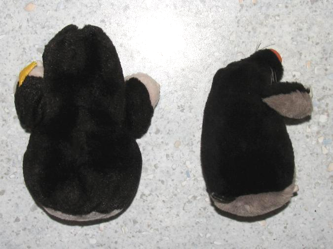 2x Steiff Animal Mole Davon 1x 2180/12 Maxi + 1x Diggy Both With Kf ...