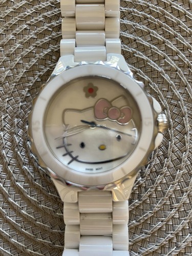 Hello Kitty Kimora Lee Simmons Ceramic Watch | eBay