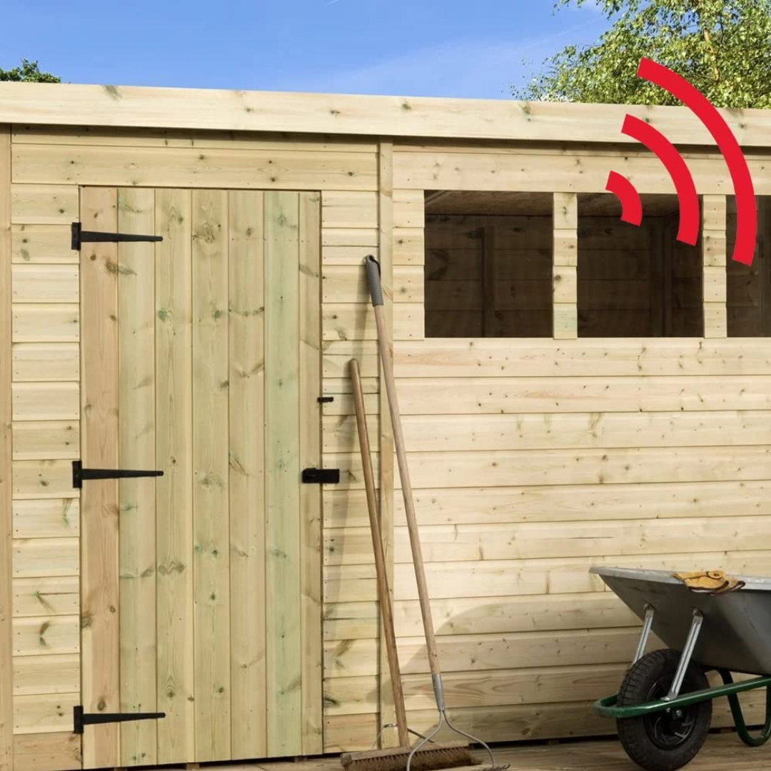 Defender Wireless Shed Alarm, Garage Burglar Alarm ,Sheds, With Keypad ...