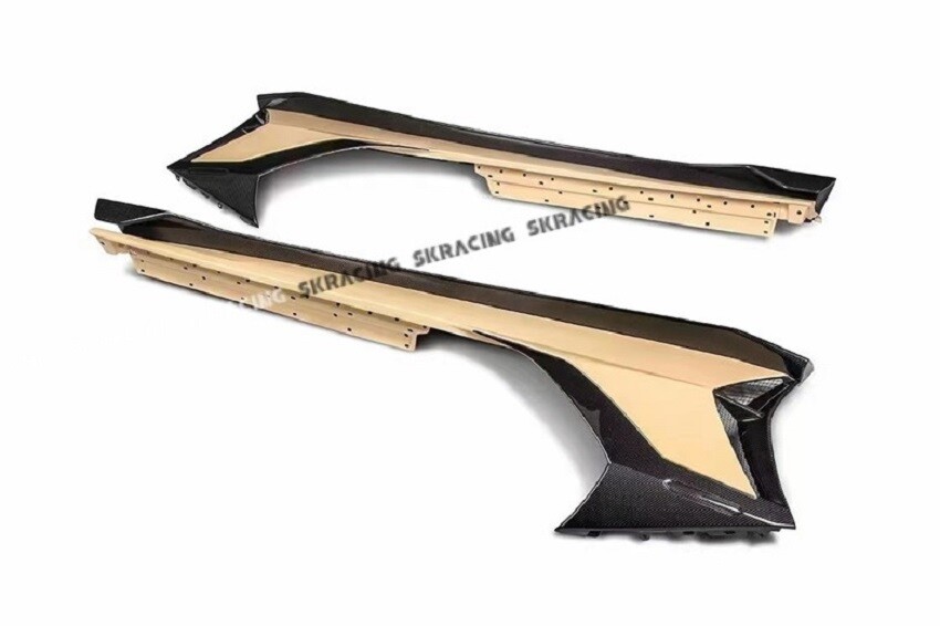 For LAMBORGHINI AVENTADOR SVJ Front Rear Bumper Wing Spoiler Body kit ...