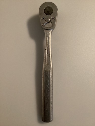 Vintage Craftsman 1/2" Drive Ratchet -V- Series 1967 Patent Oil Port ...