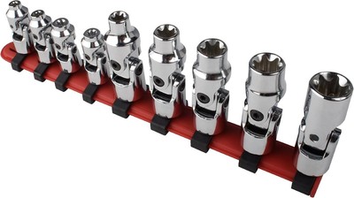 SUNEX TOOLS 9912 1/4-Inch Drive Universal External Star Socket Set, 1/4 ...