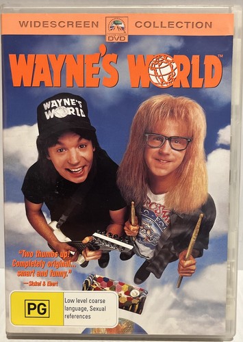 Wayne's World DVD Mike Myers Dana Carvey Rob Lowe Tia Carrere Donna ...