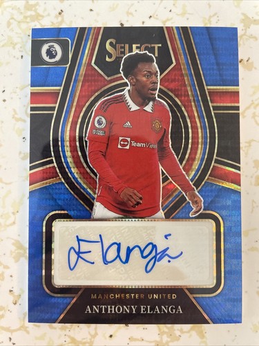 2022-23 Panini Select Premier League - Select Signatures Blue Pulsar ...