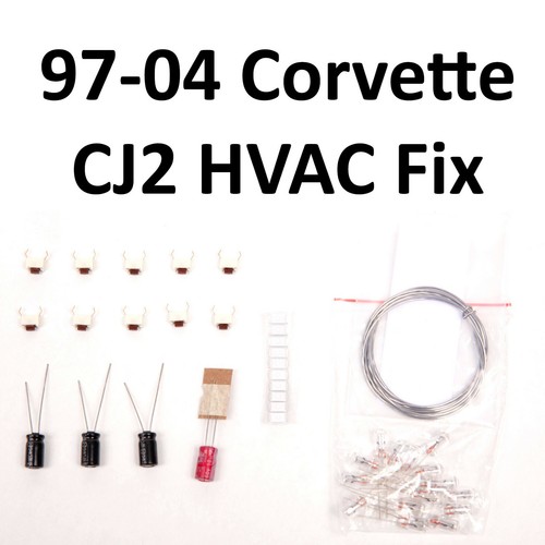 97-04 C68 AC Electronic Climate Control Repair Kit C5 Corvette Digital ...