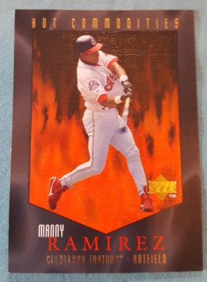 1997 Upper Deck Hot Commodities Indians Baseball Card #HC14 Manny Ramirez | eBay