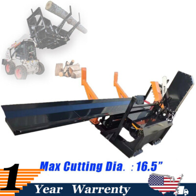 30t Wood Processor Log Splitter Skid Steer Attachment Firewood ...