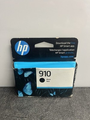 Genuine OEM HP 910 Black Ink Cartridge Exp. Apr 2027 NEW-Sealed | eBay