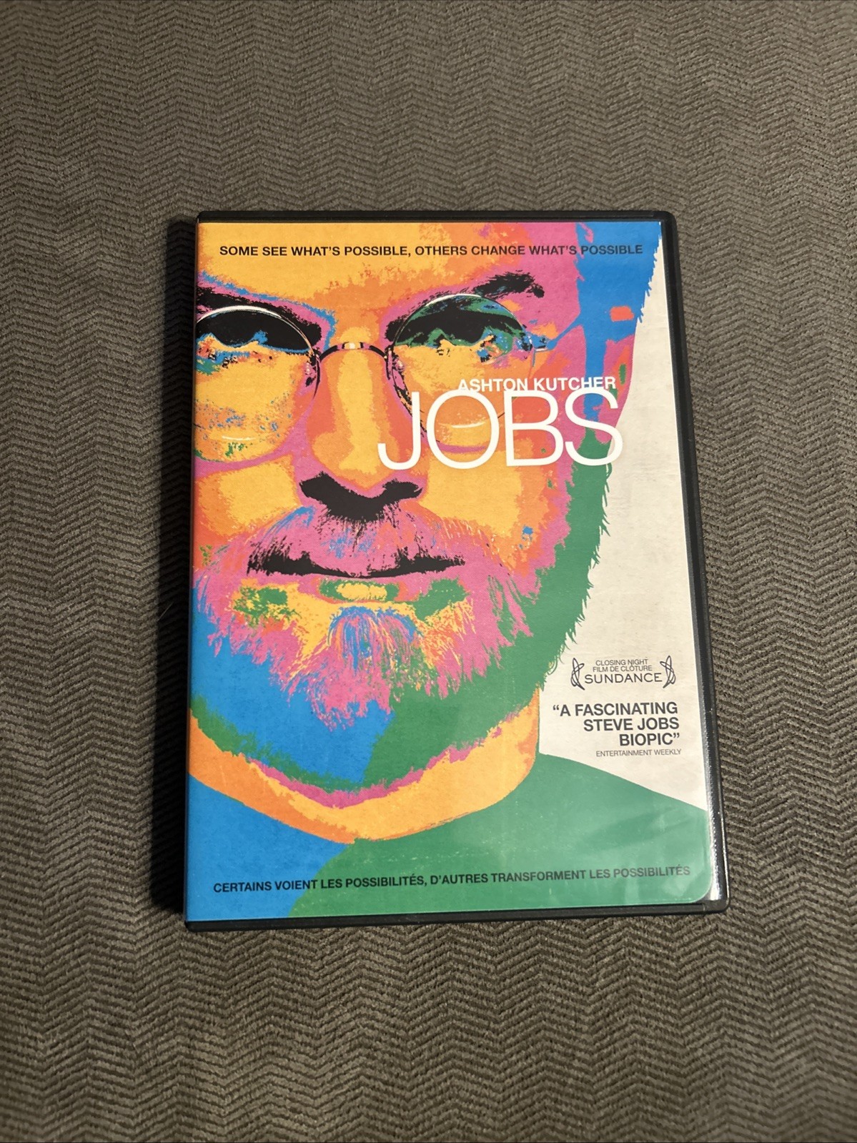 Jobs DVD (2014) Ashton Kutcher Biopic True Story Drama of Steve Jobs at ...