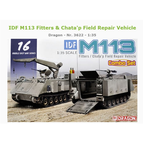 IDF M113 FITTERS & CHATA p FIELD REPAIR VEHICLE KIT 1:35 Dragon Kit ...