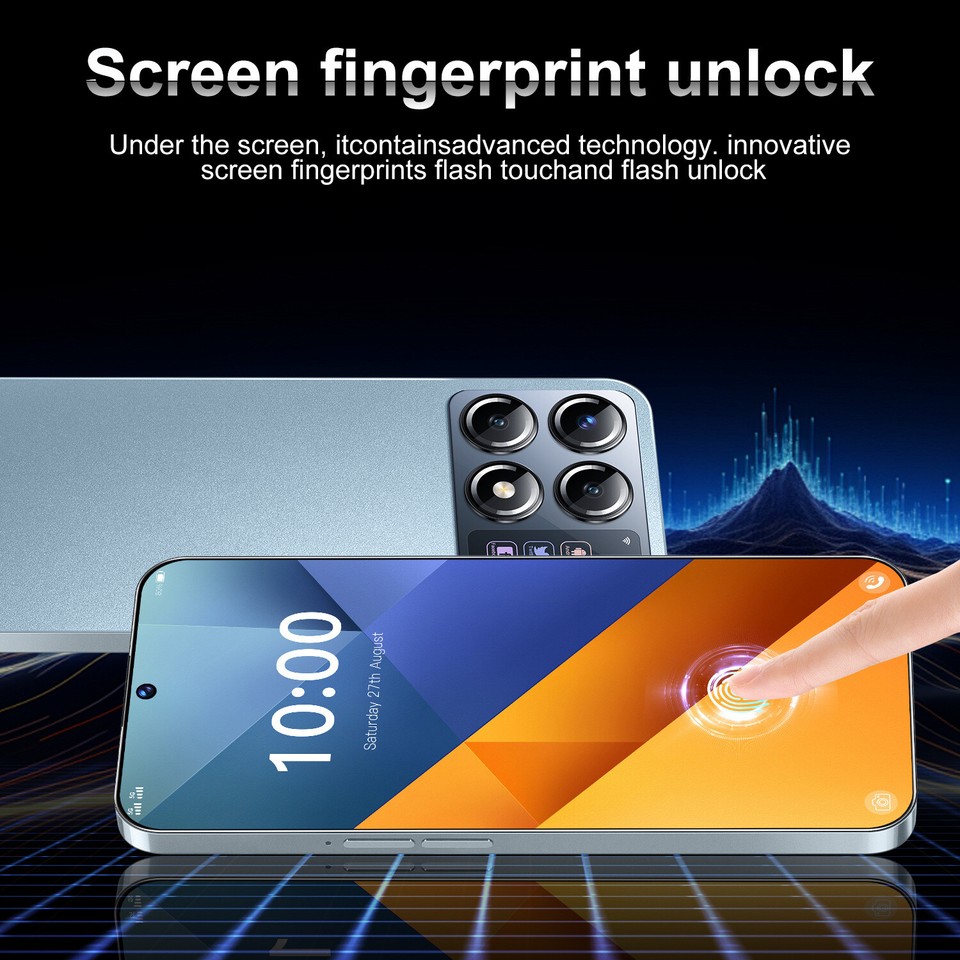 X7 Pro 7.3" IncHD 5G Smartphone 16GB+1TB 7800mAh 72MP Dual SIM Android ...