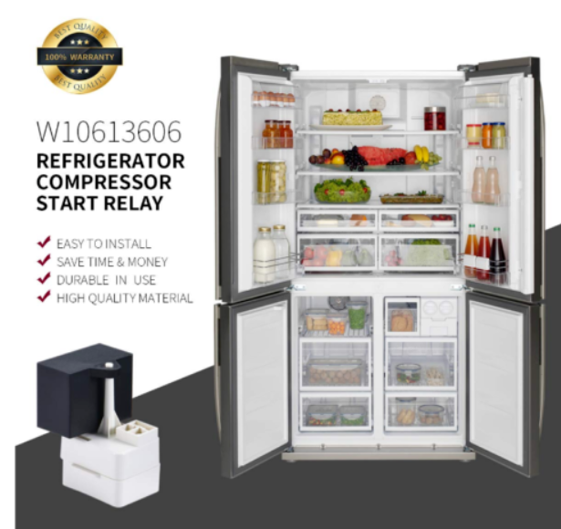 Kenmore Frigidaire Refrigerator Compressor Relay Start and Overload and ...