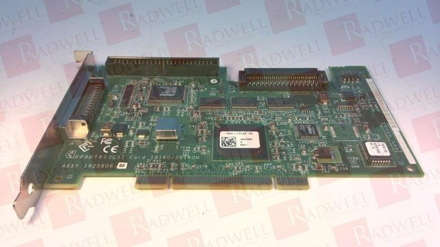Adaptec 19160/29160N ASC-19100 PCI SCSI Controller Card Assy 1925606-03 ...