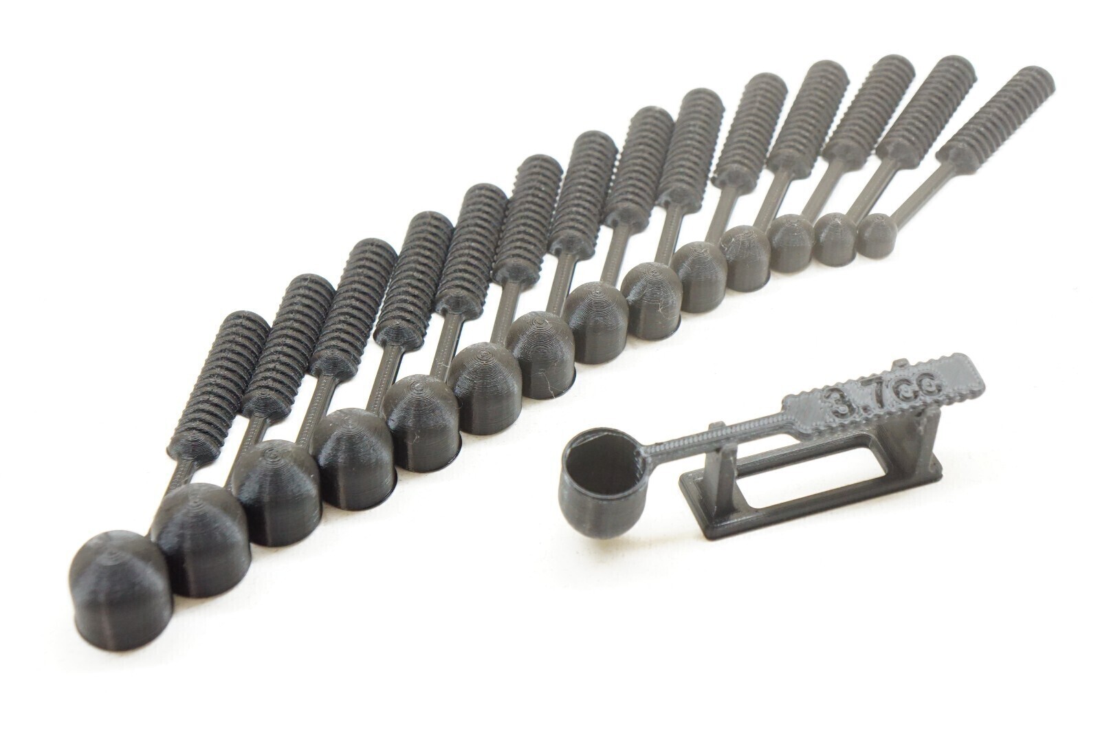 Pistol Powder Measure Reloading Kit 0.5cc - 4.3cc Spoon Scoop Dippers ...