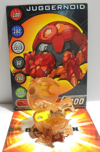 Bakugan Juggernoid Tan Subterra Translucent Open Core B1 350G - Series ...