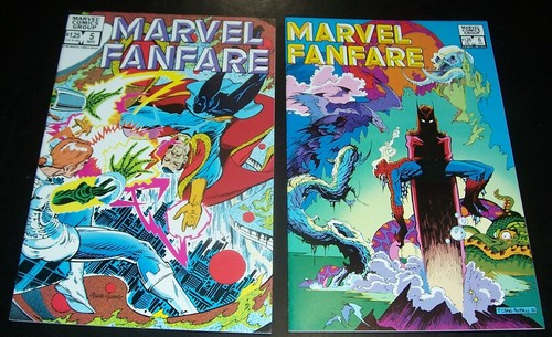 Lot/2 NM- 9.2 Marvel Fanfare 5 6 DOCTOR DR STRANGE Marshall Rogers ...