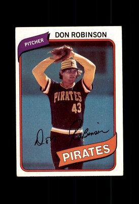 1980 TOPPS BASEBALL #719 DON ROBINSON | eBay