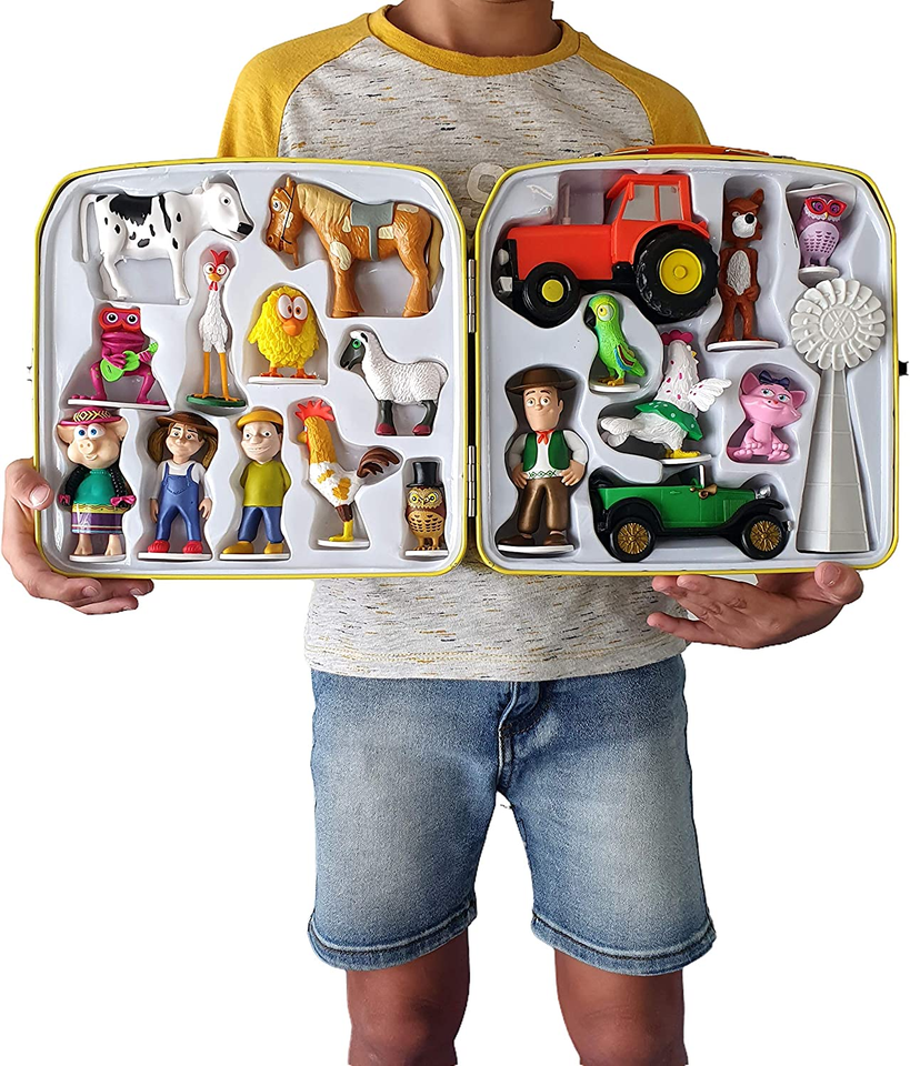 Figuras de acción de La Granja De Zenon Adventure en caja de hojalata 744110355796| eBay