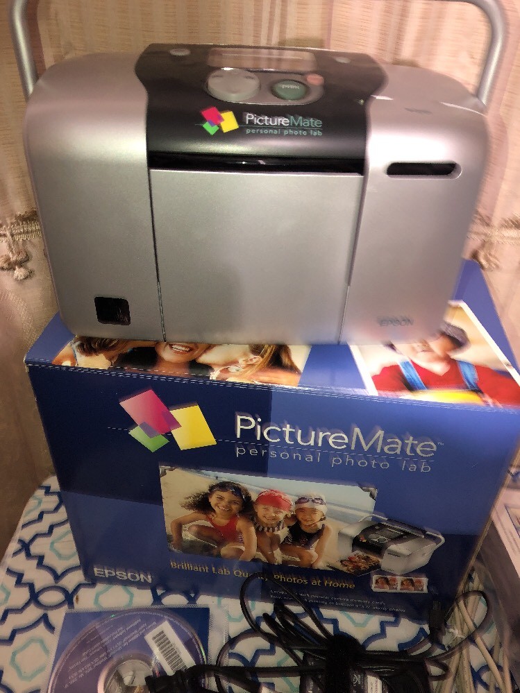 Epson PictureMate Personal Photo Lab Home Picture Printer Model B271A ...