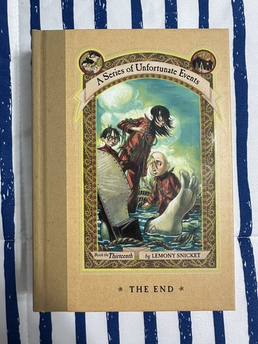 Lemony Snicket Signed Book The End Series Of Unfortunate Events Daniel ...