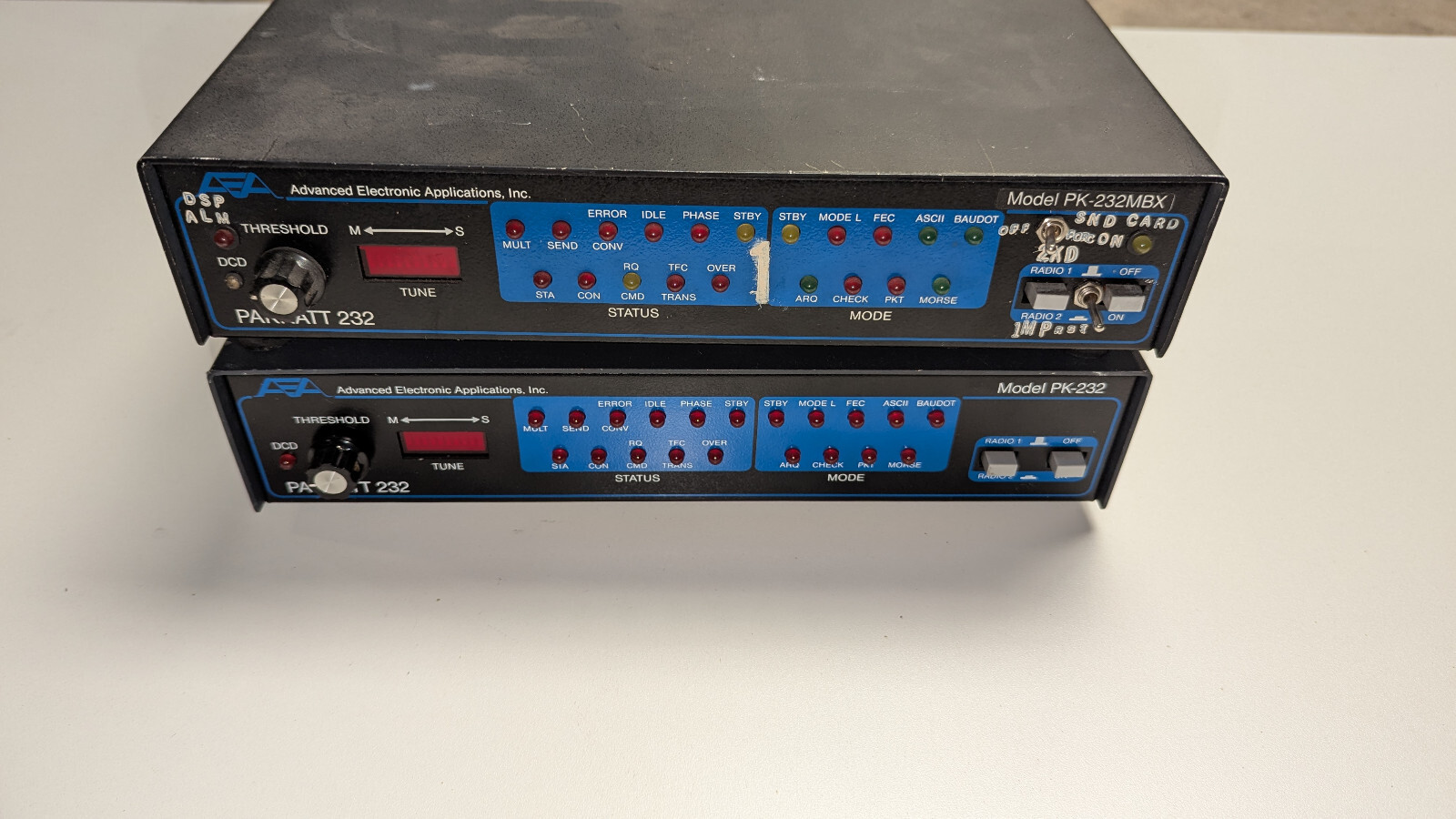 LOT OF 2 AEA PK-232MBX PAKRATT Ham TNC Packet Data Controllers | eBay