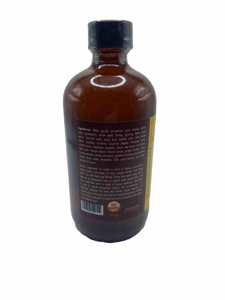 African Indian Herbs Organic Natural Men Tonic African Bitters - 8 ...