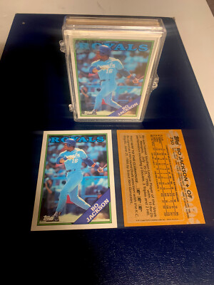 1988 Topps #750 Bo Jackson Lot Of 40 NM/M as pictured | eBay