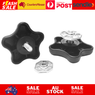 CAREFREE Awning PAIR OF BLACK LOCKING KNOB With NUT. 901022. | eBay Australia