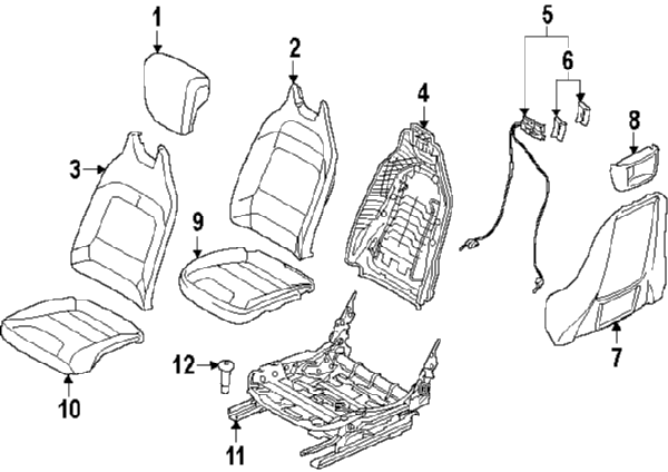 BMW 07149321690 GENUINE OEM SEAT ADJUSTER BOLT | eBay