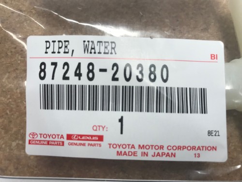 Toyota OEM Heater Hose 'T' Connector 87248-20380 Factory 2006-2009 RAV4 ...