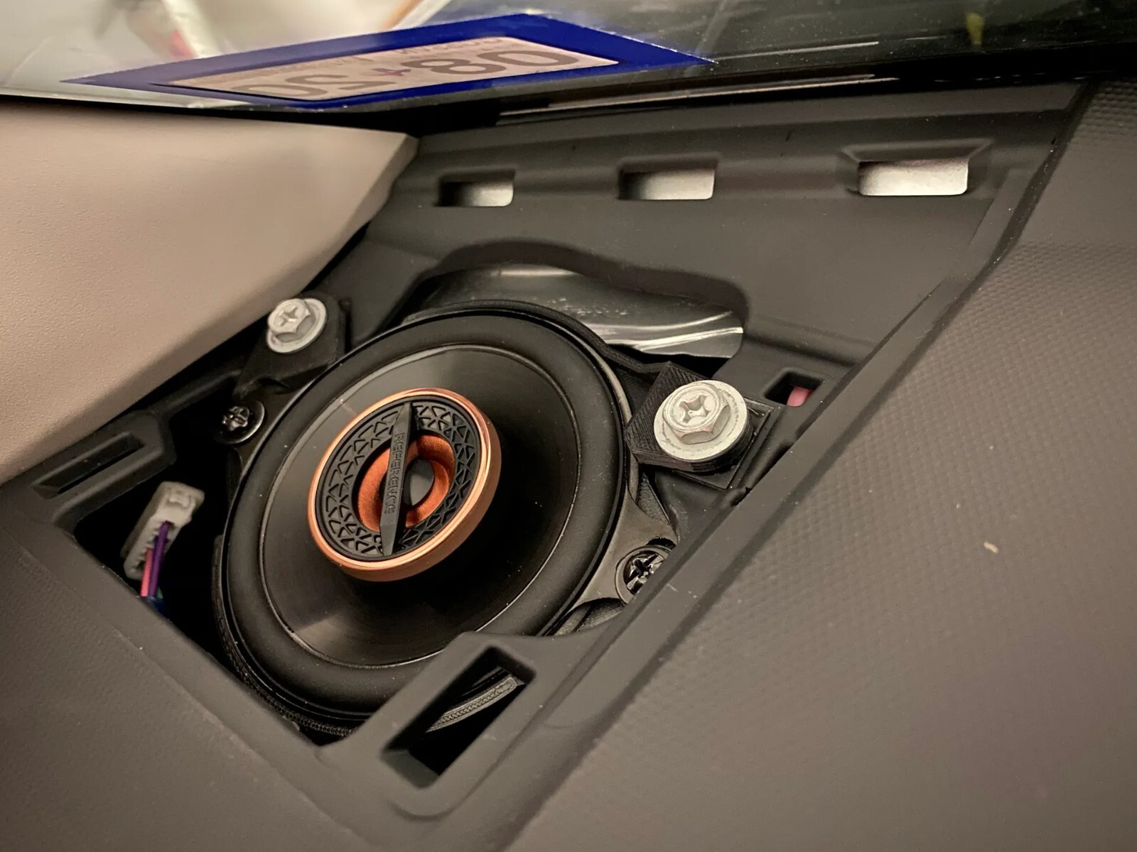 Toyota 4Runner 5th Gen - 3.5" Dash Speaker Adapter Mount Tweeter ...