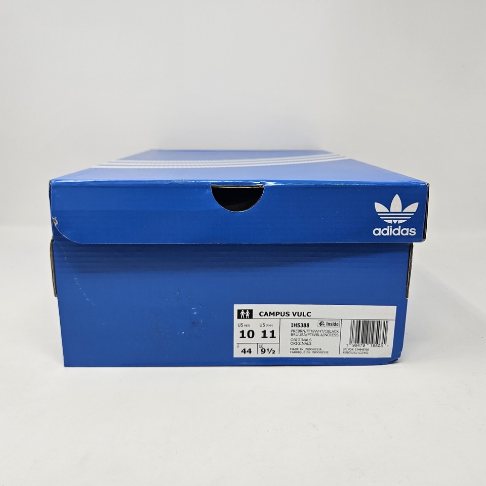 Adidas Campus Vulc 'Preloved Brown' Casual Shoes / IH5388 / Sizes 7 ...