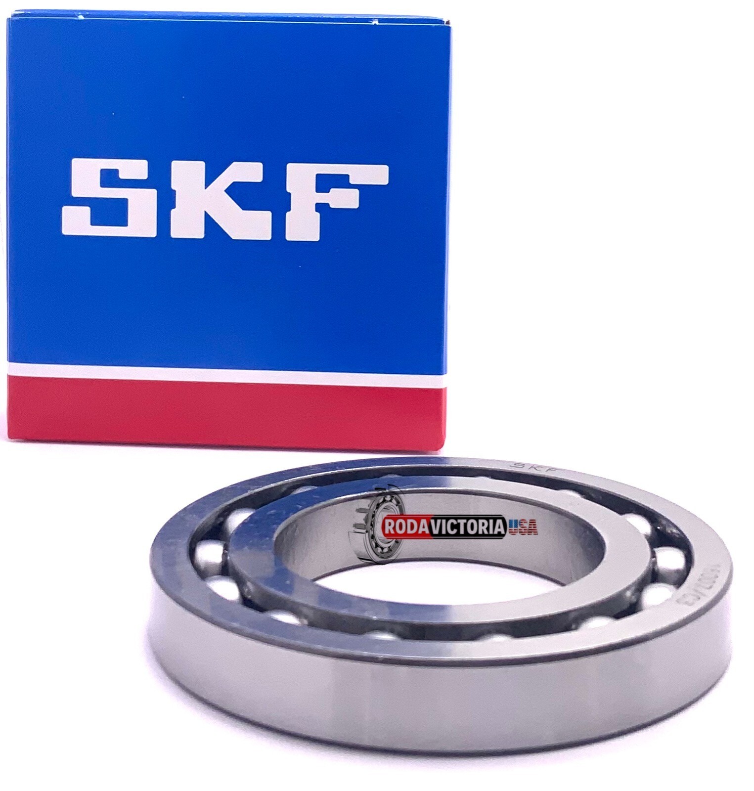 SKF 16007 C3 DEEP GROOVE BALL BEARING, OPEN TYPE, NO SEALS 35x62x9 mm ...