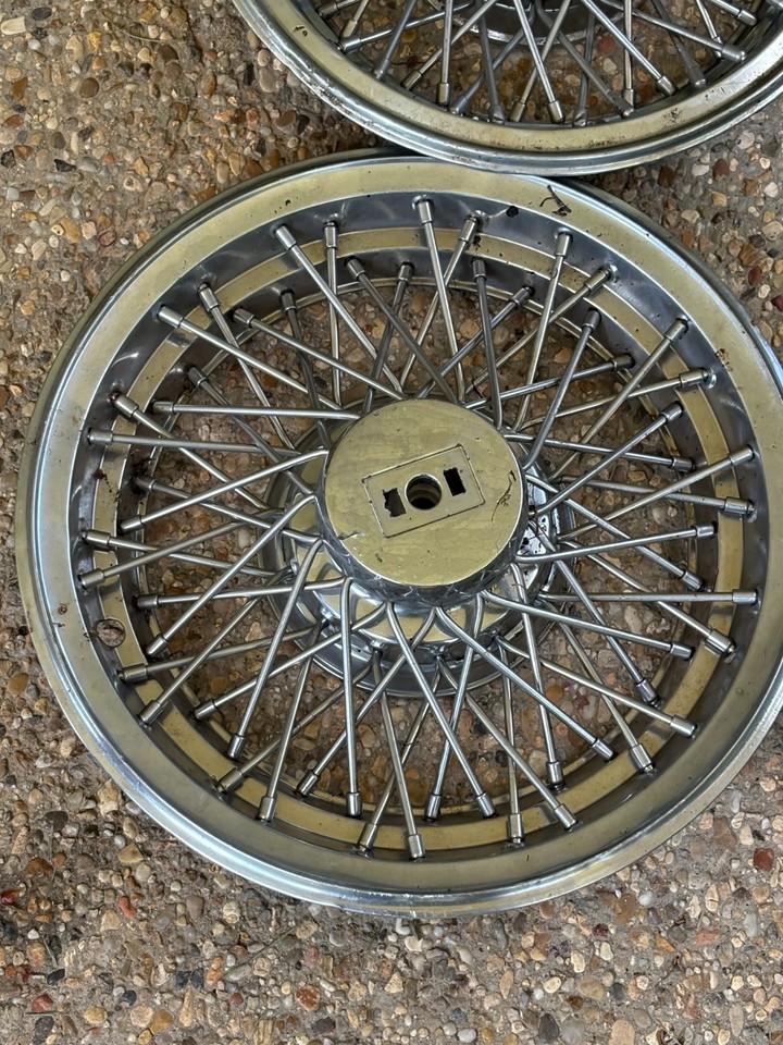 Chevrolet, Buick, GM, 14" OEM Wire Spoke Hubcaps | eBay