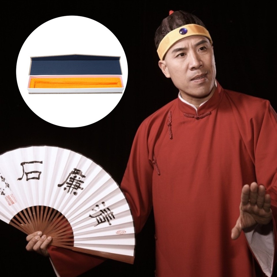 Hand Fan Srorage Box Traditional Chinese Decoration Storage Case | eBay ...