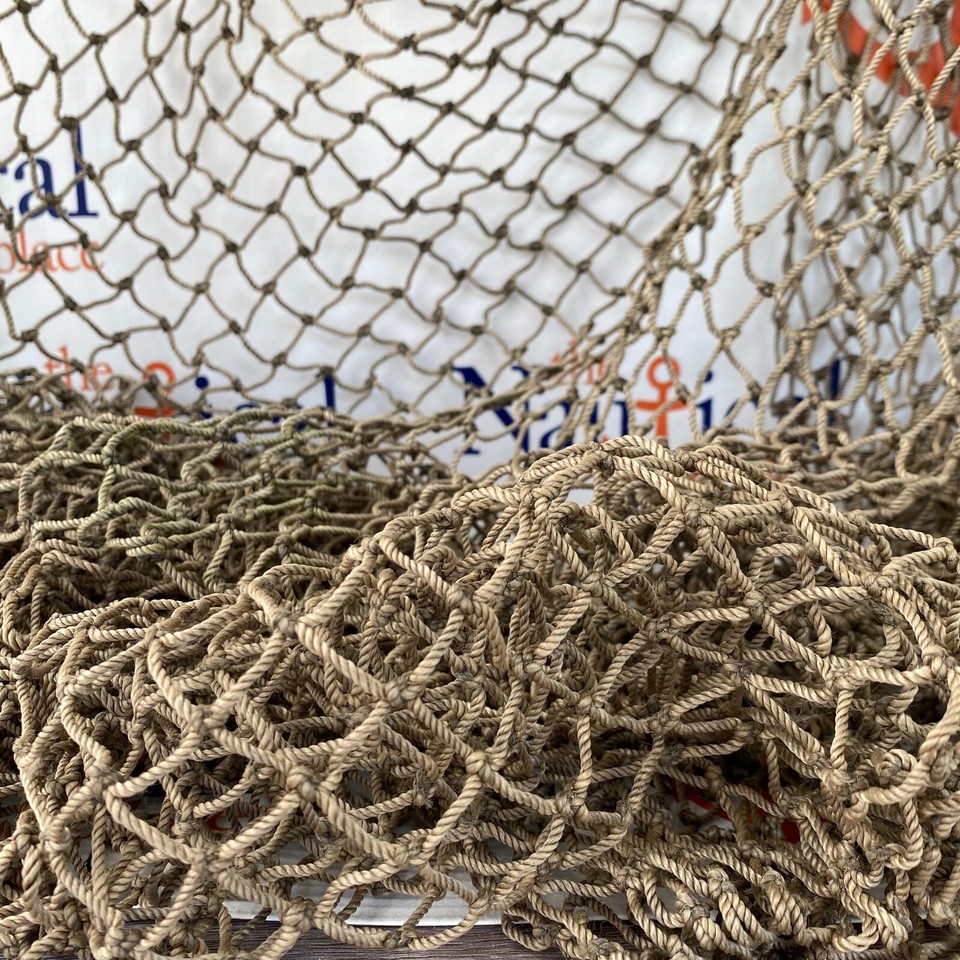 Used Commercial Fishing Net ~ Vintage Fish Netting ~ Old Recycled ...