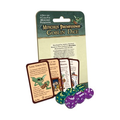 SJG Munchkin Munchkin Pathfinder - Goblin Dice (6) New | eBay