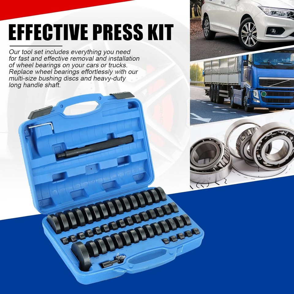 Bushing Installer Remover Bush Bearing Race Seal Driver Set Automotive ...