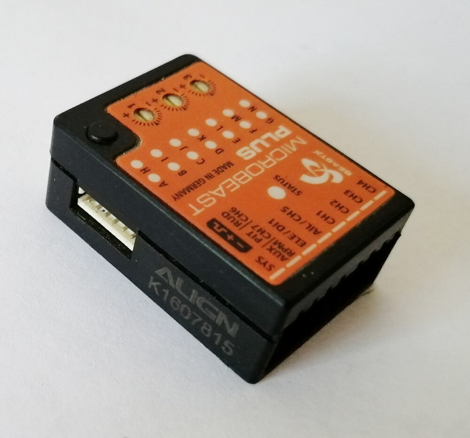 Align BeastX Microbeast PLUS Flybarless System Controller V4.2 GYRO | eBay