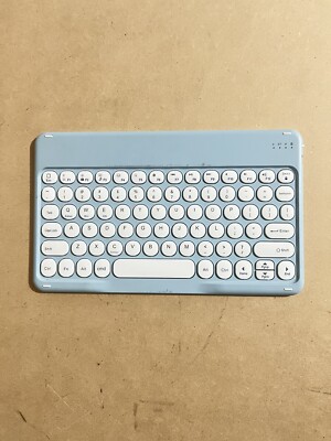 Anko Slim Bluetooth Keyboard, White Round Keys, Re-Chargable | eBay ...