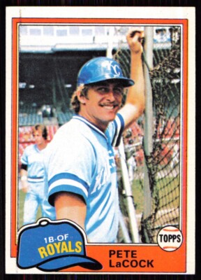 1981 Topps Pete LaCock Kansas City Royals #9 | eBay
