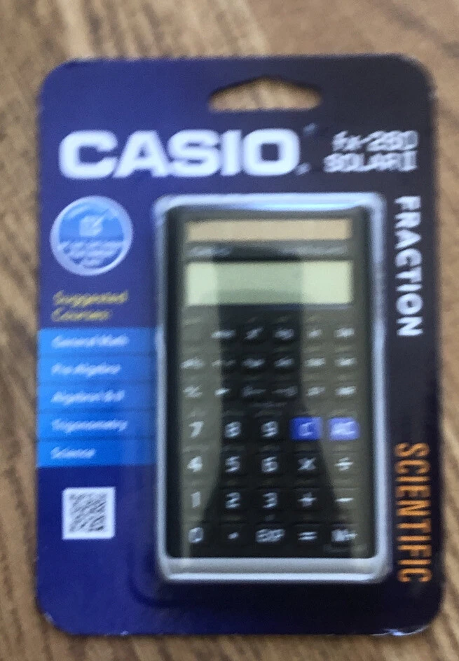 Casio FX- 260 Solar II Scientific Calculator, LCD Display,